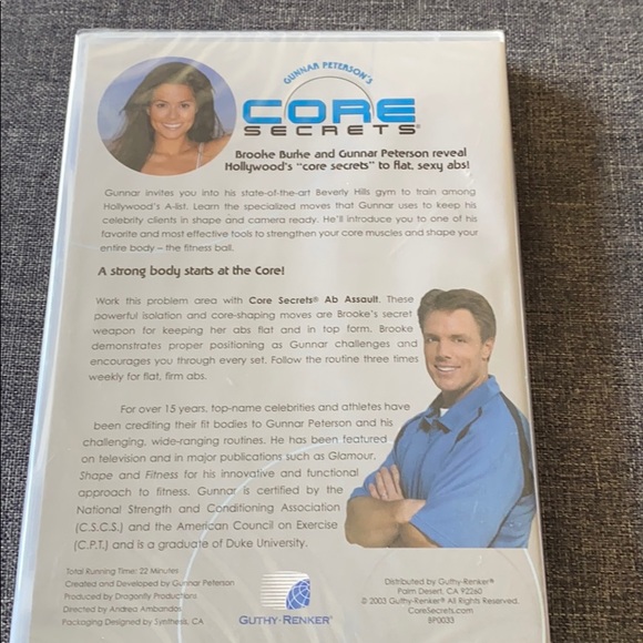 Gunnar Petersons | Accessories | Gunnar Petersons Core Secrets Ab ...